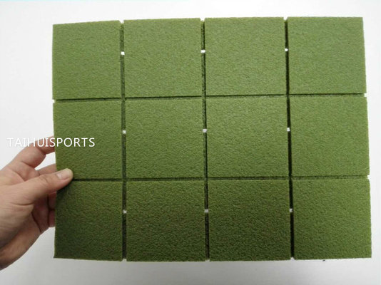 Two Sides Grooved FIFA Standard 15 MM Crosslink PE Foam Sheets Lawn Pad Force Proof No Absorbing Water No Odor