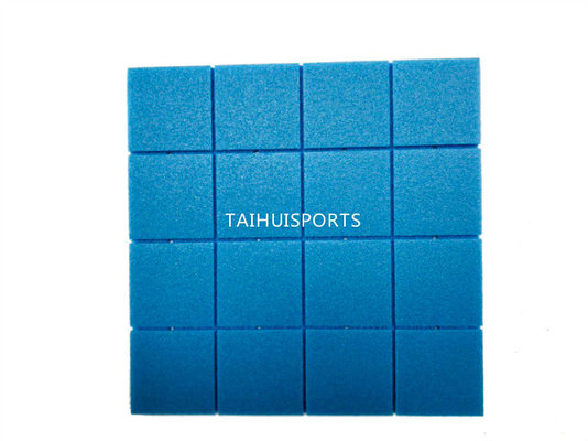Double-Sided Grooved Artificial Grass Shock Pads For Sports Court , Playground Underlayment For Head Injury Criteria