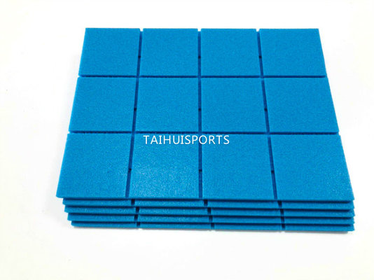 Double-Sided Grooved Shock Pad Artificial Grass Padding Of 30 Density With 3 Layer Composite Structure