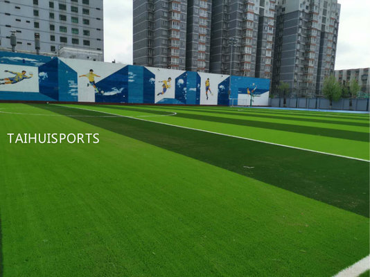 Eco Friendly Commercial Artificial Turf Infill Provide Safety UV Resistant For Sports Quality Low Bulk Density