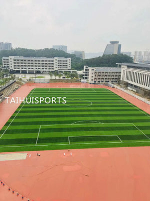 PE Foam Various Thickness Two Sides Grooved Shock Absorbing Pad For Artificial Turf Good Water Permeability No Odor