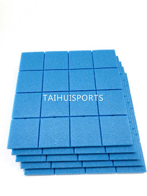 PE Closed-Cell Foam Two Sides Grooved Shock Absorbing Pad Playground Underlayment For Artificial Turf Long Lifespan