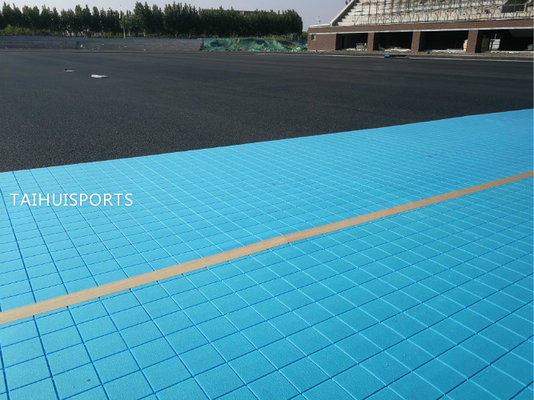 Composite PU Crosslinked Artificial Grass Underlay Recyclable Shock Pad HIC For Children Safety Food Grade EU Standard