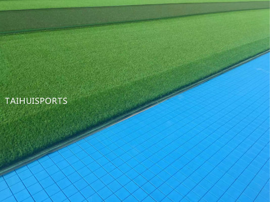 PE Foam Double-Sided Grooved Shock Pads Underlay Soccer Rugby Hockey Field High Tensile Strength Customized Thickness