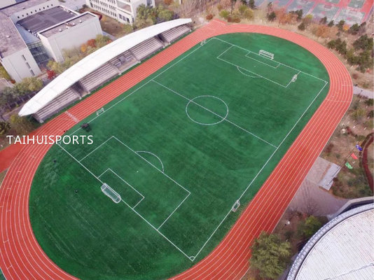 PE Foam Double-Sided Grooved Shock Pads Underlay Soccer Rugby Hockey Field High Tensile Strength Customized Thickness