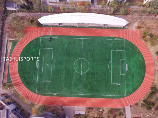 PE Foam Double-Sided Grooved Shock Pads Underlay Soccer Rugby Hockey Field High Tensile Strength Customized Thickness