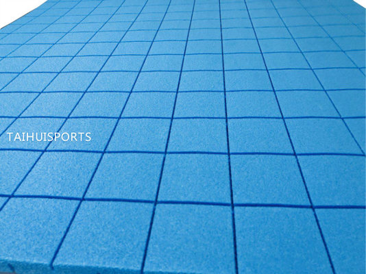 PE Foam Shock Absorption Pad Of Two Sides Synchronous Grooved Structure For Outdoor Artificial Grass Of Multiple Purpose
