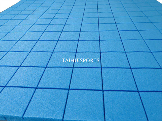 UV Proof Double-Sided Grooved Artificial Grass Underlay , Shock Pads Underlay 70 Density Of 10-30 mm Thickness