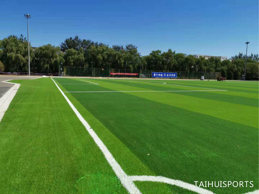 4000 Mm Per Hour Water Drainage Soccer Pitch Artificial Grass Shock Pad Wear Resisting Customized Thickness
