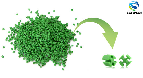 Prism Hollow Extruded SEBS Rubber Synthetic Turf Infill