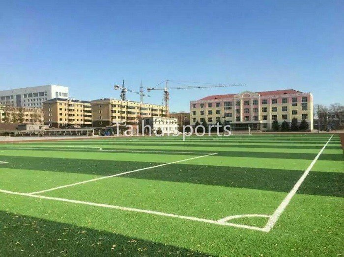 Double-Sided Grooved Crumb Rubber Foam Shock Pad Artificial Grass Shock Absorbing For Football Soccer Hockey Court
