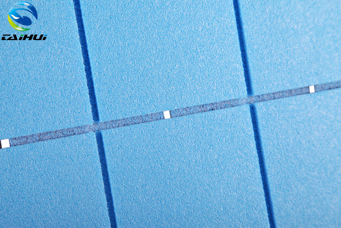 Crosslinked Recyclable 4000mm/Hr Drainage Artificial Turf Underlay Customized Thickness High Density Pe Foam Shock Pad