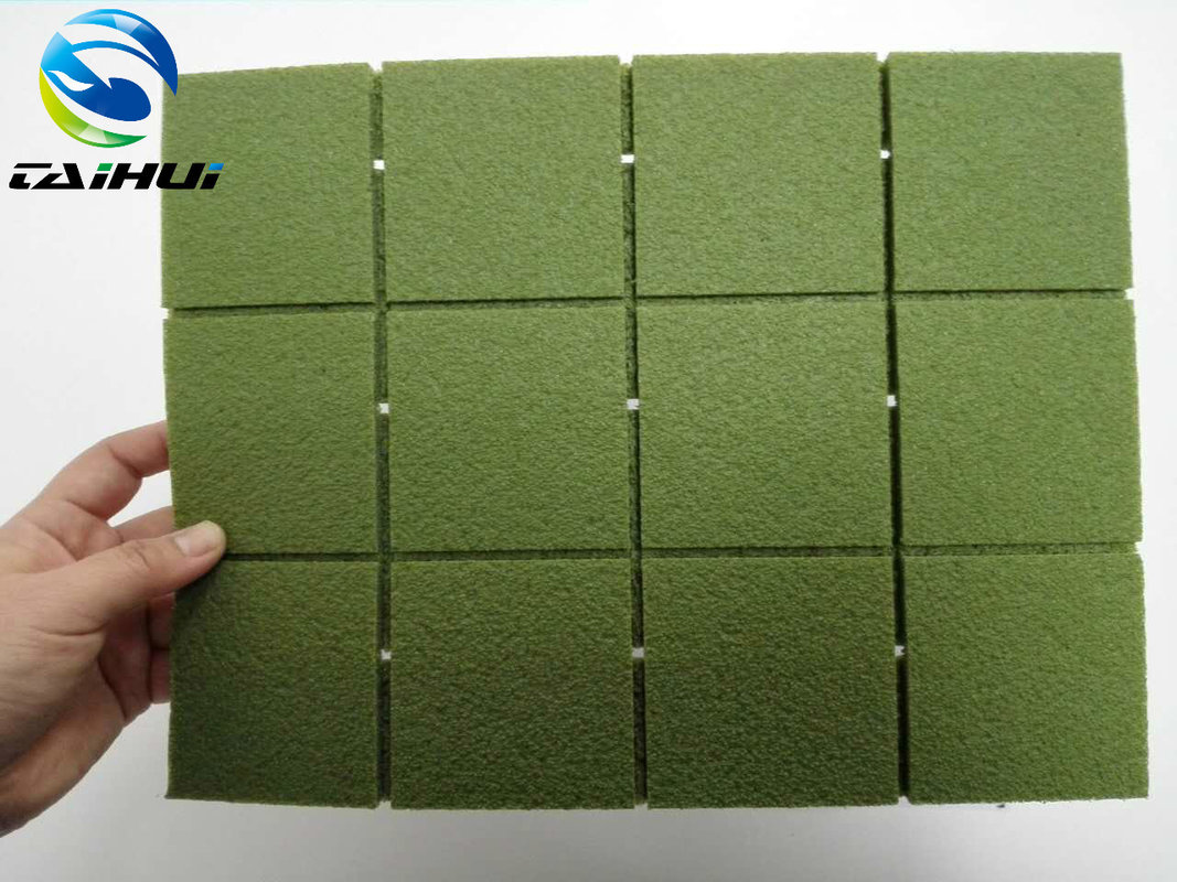 Crosslinked Green PE Foam Synthetic Grass Underlay Football  Rugby Baseball Hockey Field Force Proof Customized Size