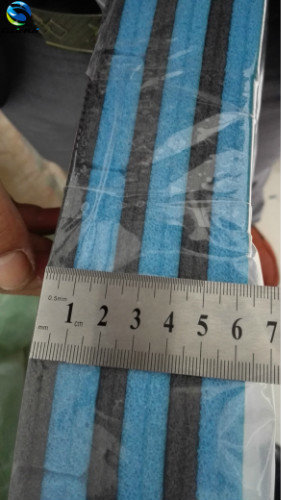 Double-Sided Grooved 8-20 MM Shock Pad Underlay Multi-Direction Artificial Turf System Fast Water Permeability