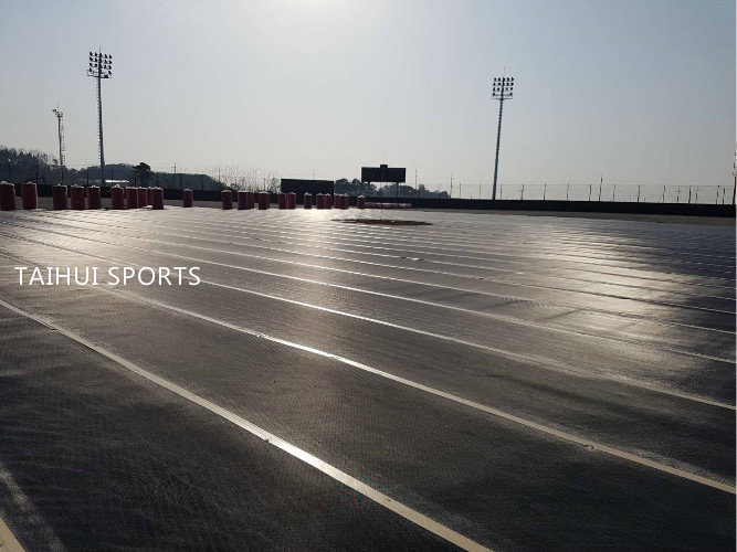 PE Foam Baseball Field Cross Linked Artificial Turf Underlay For Fake Grass No Absorbing Water Odorless Long Lifespan