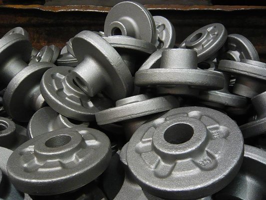 Scale Removal Shot Wheel Blast Machine For Forged Pieces Treatment