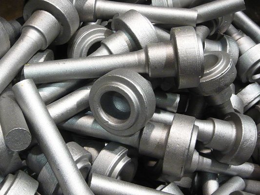 Scale Removal Shot Wheel Blast Machine For Forged Pieces Treatment