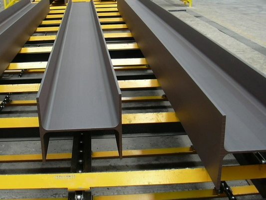 Steel Plate Shot Blasting Equipment / Machine Roller Conveyor