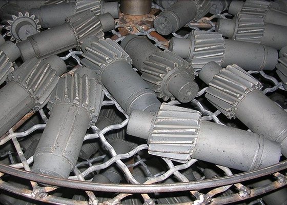 Stainless Steel Shot Blasting Equipment , Shot Blast Cleaning Machine Heat - Treated