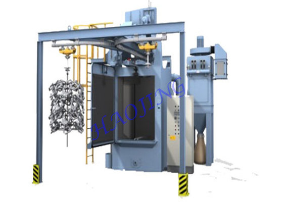 Hangers Bead Blasting Equipment For Hardware Tools , Shot Peening Machine