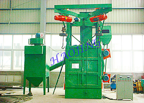 Rust Removal Hanger Type Shot Blasting Machine With PLC Control