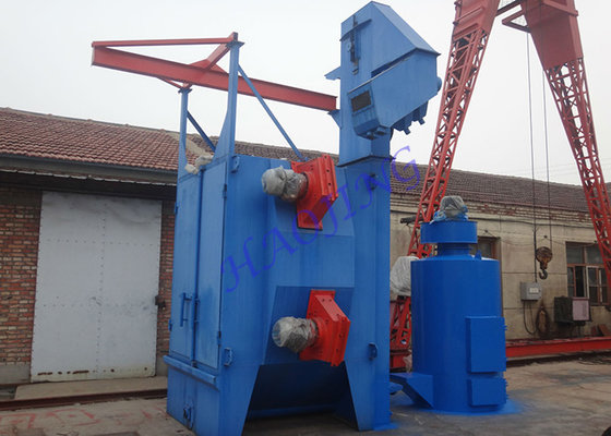 Overhead Rail Spinner Hanger Shot Blasting Machines For Forging Industry