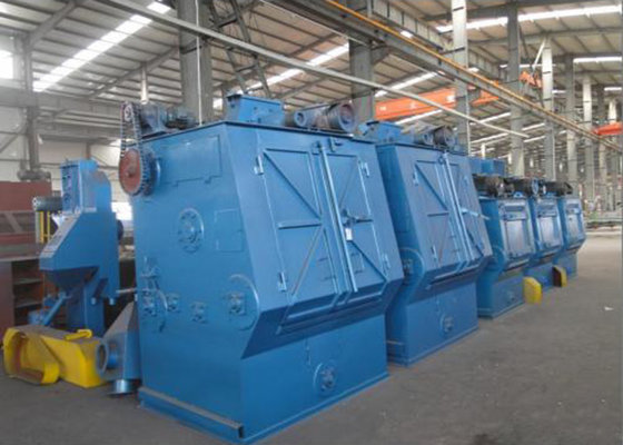 Critical Cleaning Rubber Track Shot Blaster Machine with PLC Control
