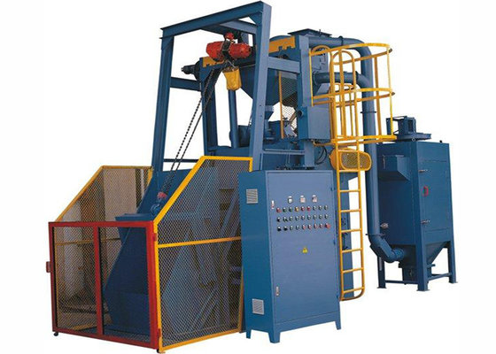 Industrial Crawler Shot Blaster Machine For Non - Ferrous Castings