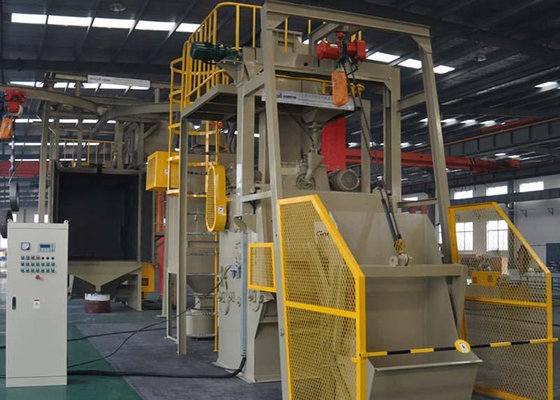 Electricity Tracked Shot Blaster Machine for Ferrous Metal Castings
