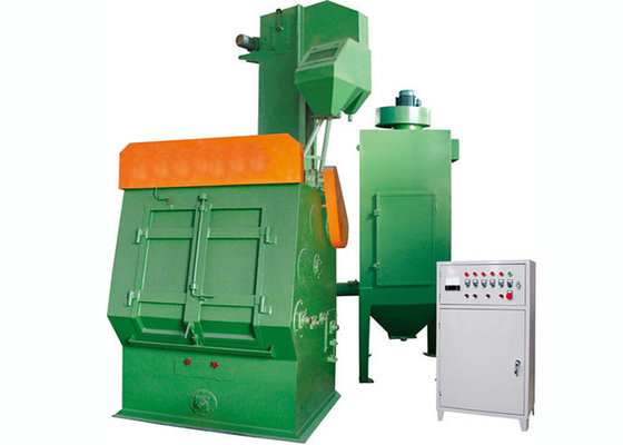 Auto Shot Blasting Machine Wheels , Blast Cleaning Equipment With Rubber Belt