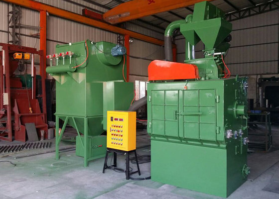 Tumbling Barrel Convey Shot Blasting Equipment for Steel Parts