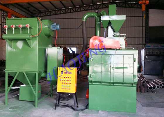 Tracked Wheel Shot Blasting Machine With PLC Control System Rust Removing