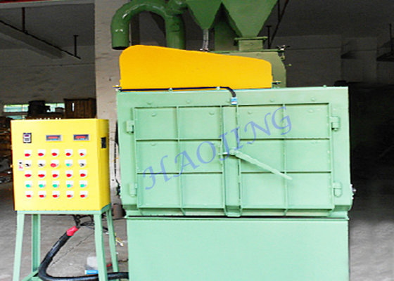 Track Bead Shot Blasting Machine For Metal Castings Surface Sand Removing
