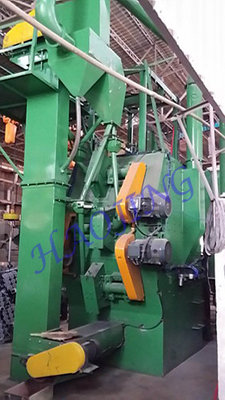 Stainless Steel Shot Blasting Machine For Foundry Cast 380V / 60HZ