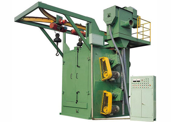 Electrical Spinner Hanger Shot Blasting Machines For Sand Cleaning