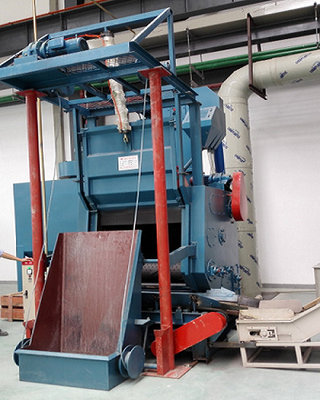Rubber Tumblast Shot Blasting Machine Small Hardware Surface Enhancement