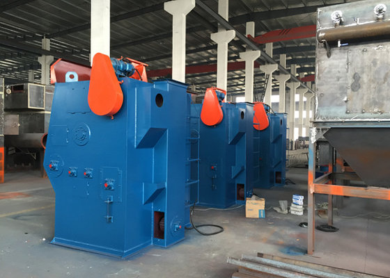 Durable Rubber Tumble Shot Blasting Machine PLC Control System
