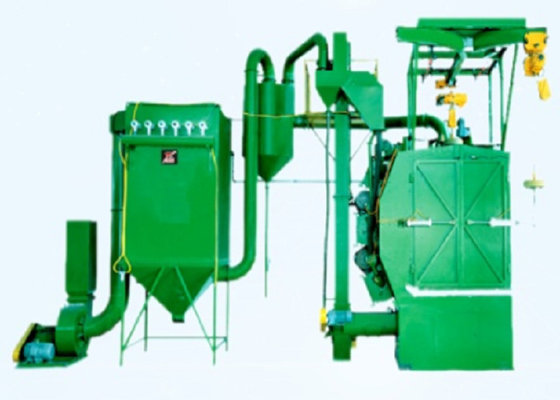 Automatic Shot Blasting Machine Aluminium Castings / Blast Cleaning Equipment