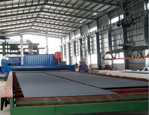 Automatically Steel Shot Blasting Machine For Rust Removing / Stress Relieving