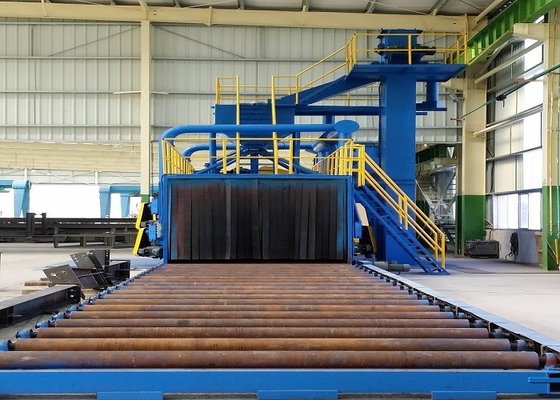 High Performance Steel Shot Blaster Machine , Shot Peening Machine Surface Improvement