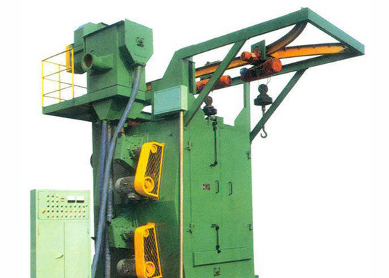 Overhead Hook Hanger Shot Blasting Equipment for Cast Rust Removal