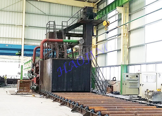 Steel Automatic Shot Blasting Machine for Building Materials 3 Phase Electricity