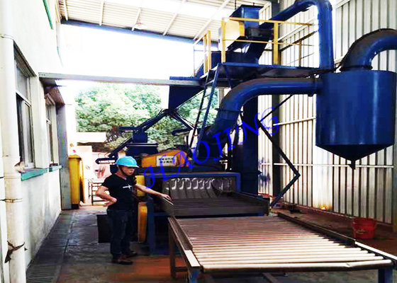 Customized Automatic Shot Blasting Machine For Steel Sheet Profile Treatment