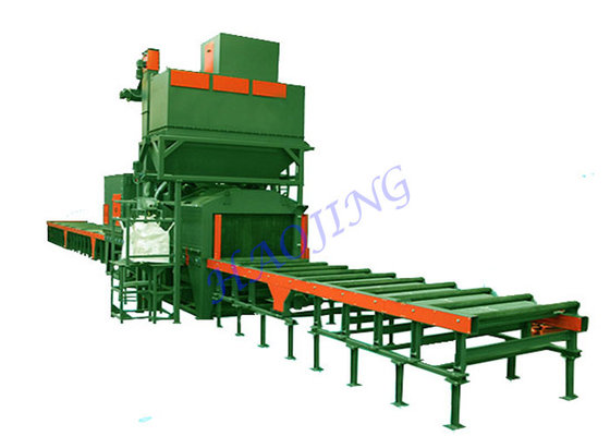 Automatic H Beam Shot Blasting Machine Surface Cleaning / Reinforcement