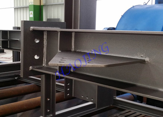 Electrical H Beam Shot Blasting Machine For Steel Sheet Profile Surface Improving
