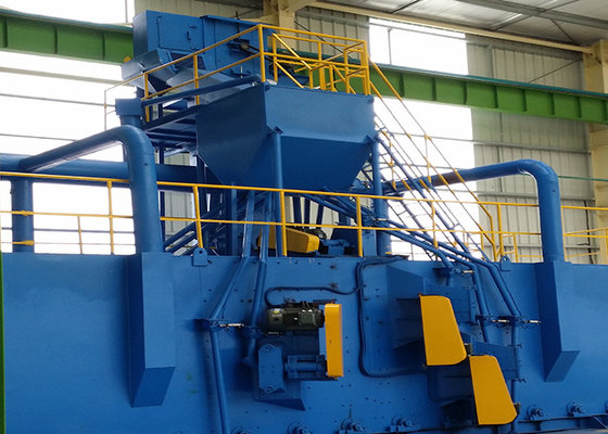 High Efficient Auto Shot Blast Cleaning Machine for H - Beam Steel Structure