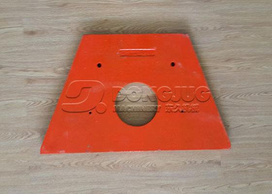 Customized Shot Blasting Machine Parts / Blasting Chamber Endshield