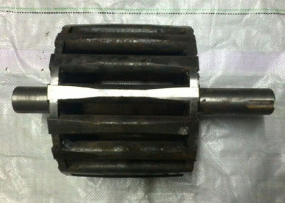 Shot Blasting Machine Spare Parts / Duable Rotating Wheel For Elevator