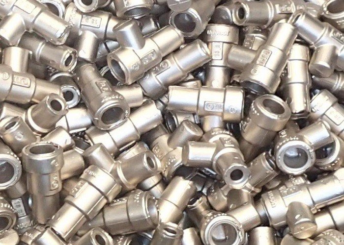 Auto Tumblast Shot Blasting Machine For Brass Forgings , Bead Blasting Equipment