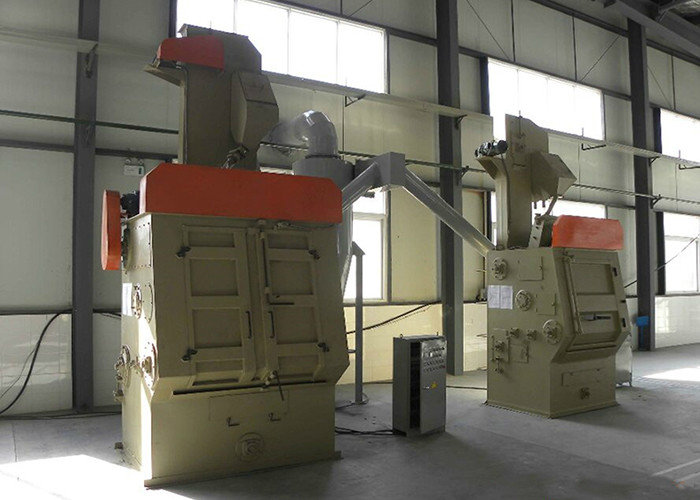 Rubber Belt Tumble Type Shot Blaster Machine for Die Casting Parts